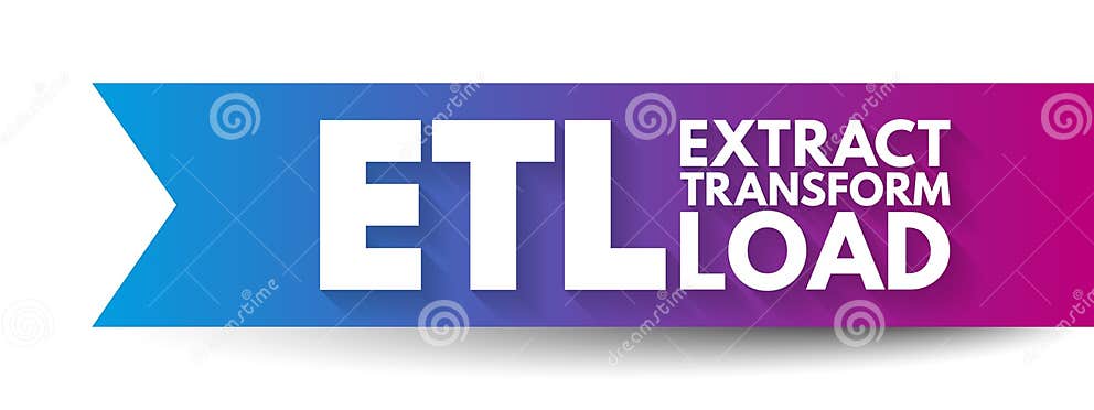 ETL - Extract Transform Load is a Three-phase Process Where Data is ...