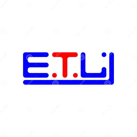 ETL Letter Logo Creative Design with Vector Graphic, ETL Stock Vector ...