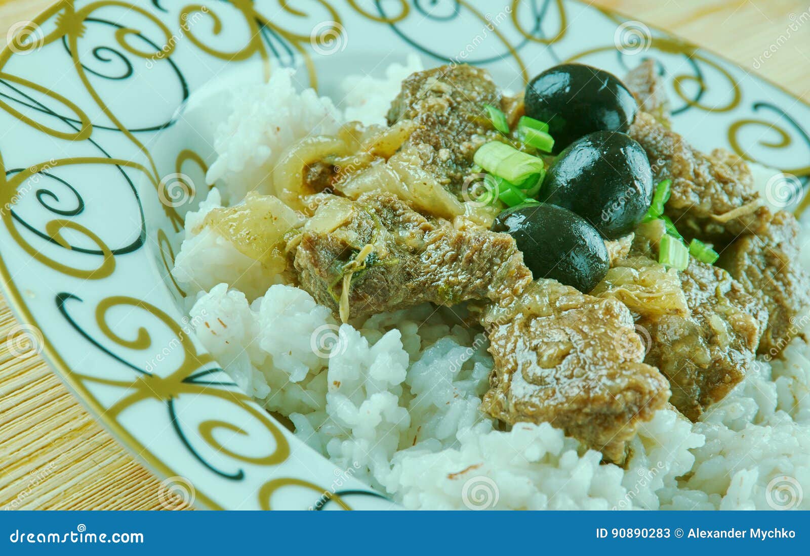 Etli pilav stock image. Image of basmati, meal, asia - 90890283