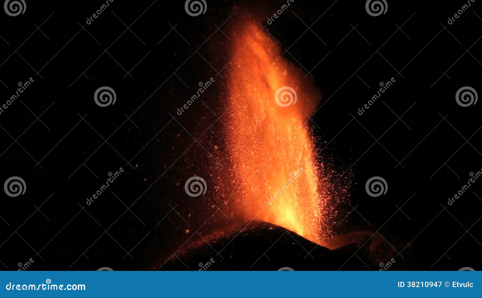 Etna lava splash stock video. Video of etna, paroxysm - 38210947