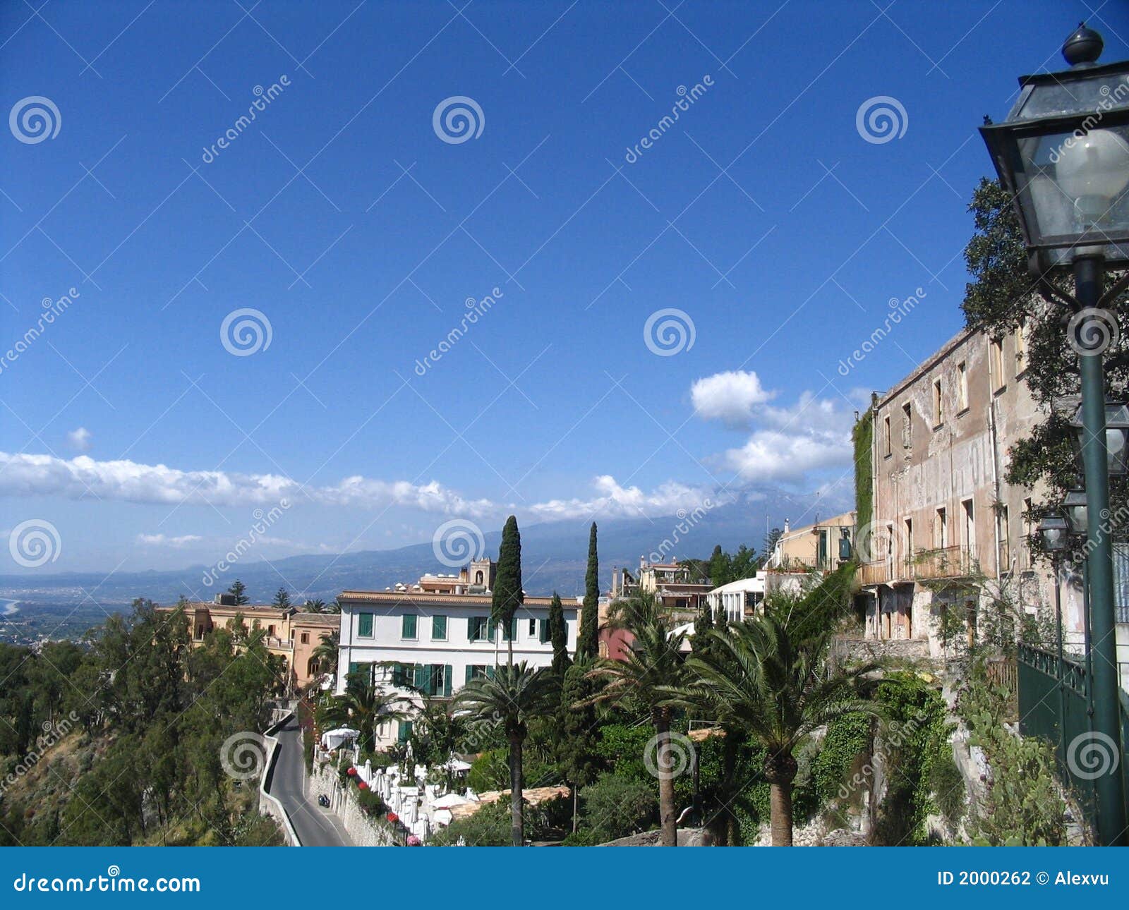 Etna vulcan, italy stock photo. Image of water, house - 2000262