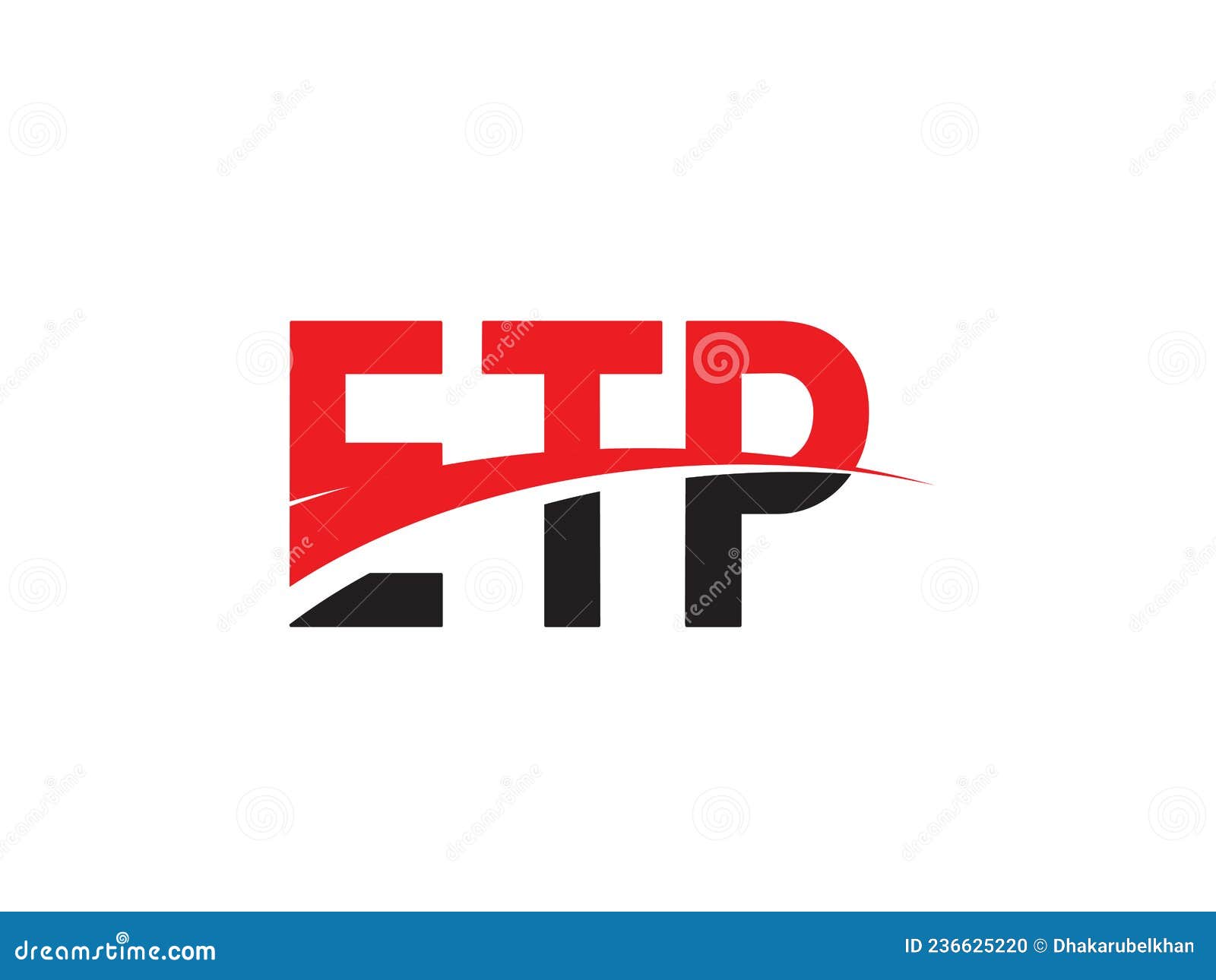 ETP Letter Initial Logo Design Vector Illustration Stock Vector ...