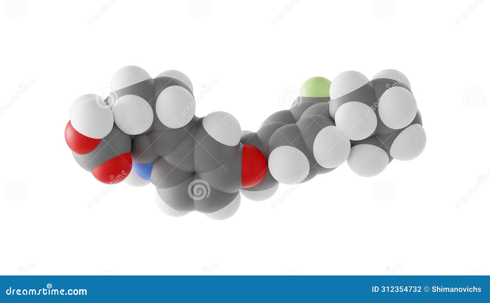 Etrasimod Molecule, Velsipity, Molecular Structure, Isolated 3d Model ...