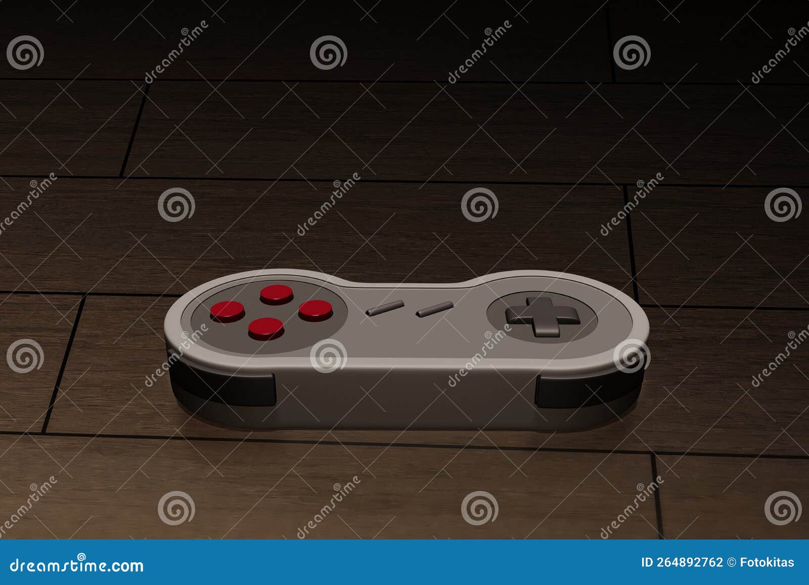 Etro Game Controller on 3d Illustrations Stock Illustration ...
