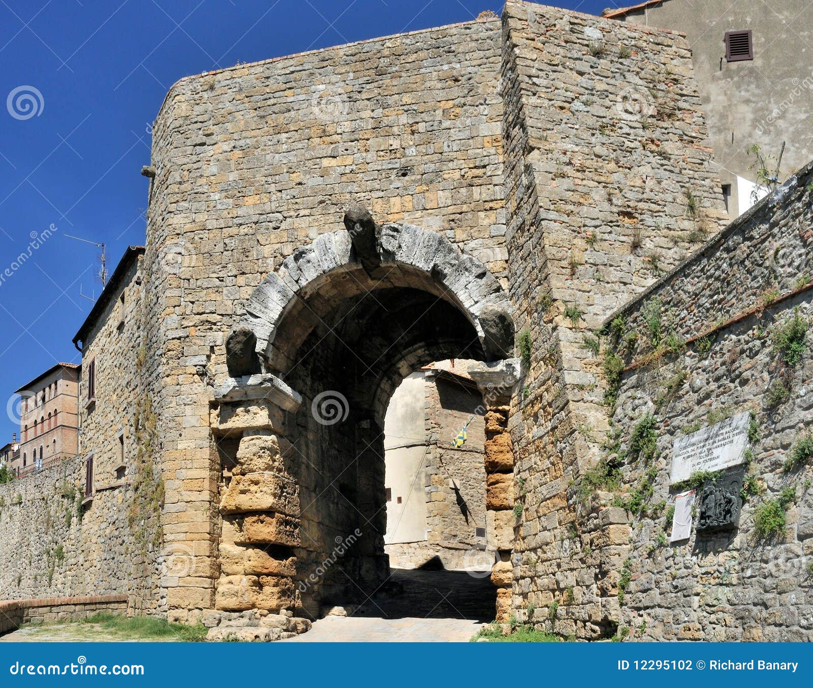 Etruscan Arch Stock Photography - Image: 12295102