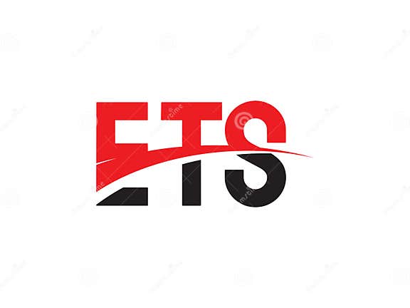 ETS Letter Initial Logo Design Vector Illustration Stock Vector ...