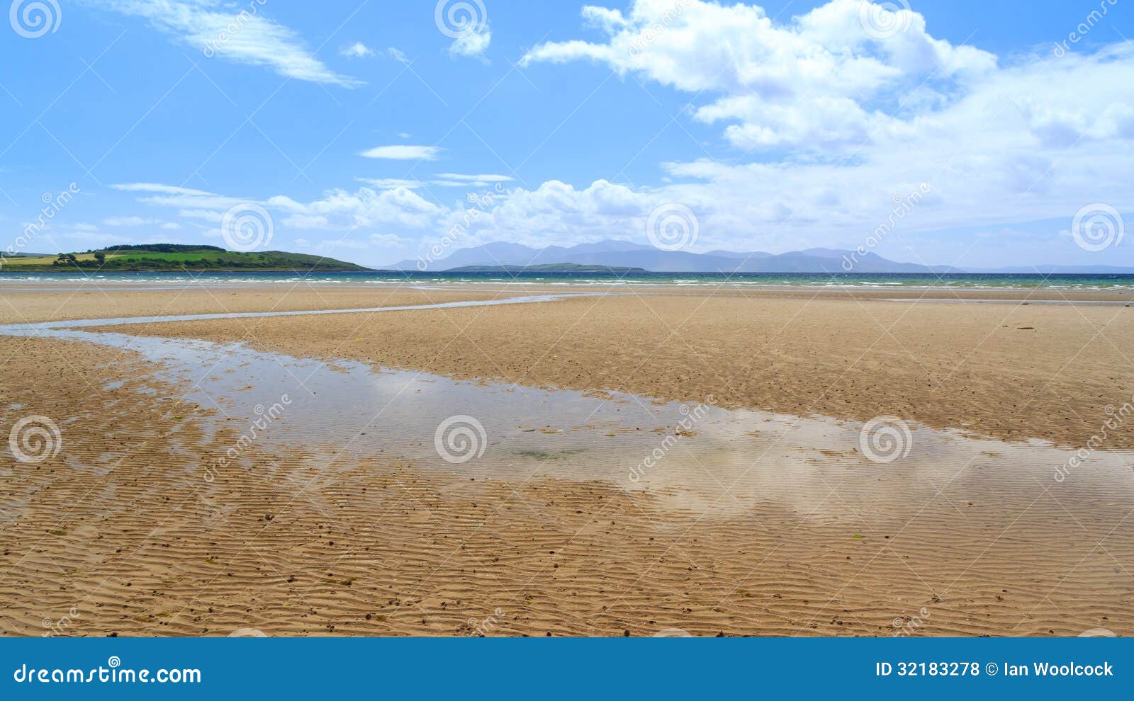 Ettrick Bay Scotland stock photo. Image of beautiful - 32183278