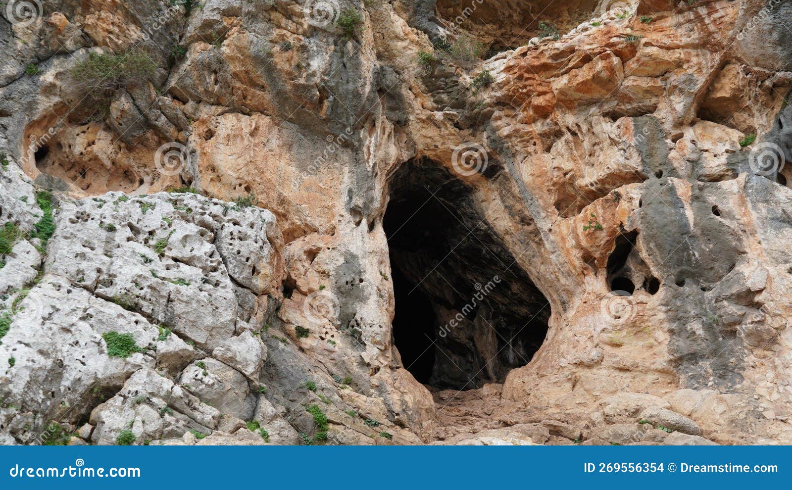The Etzba Cave, Which in Hebrew Means Finger Cave, Israel Stock Photo ...