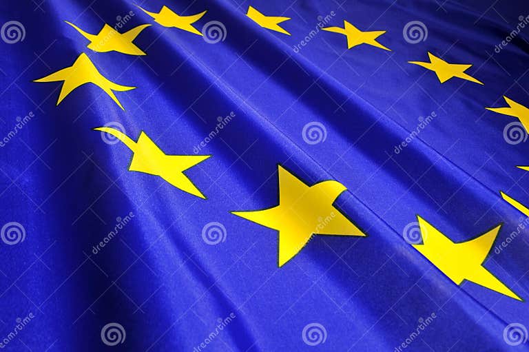 EU Flag stock photo. Image of culture, europe, canvas - 15058570