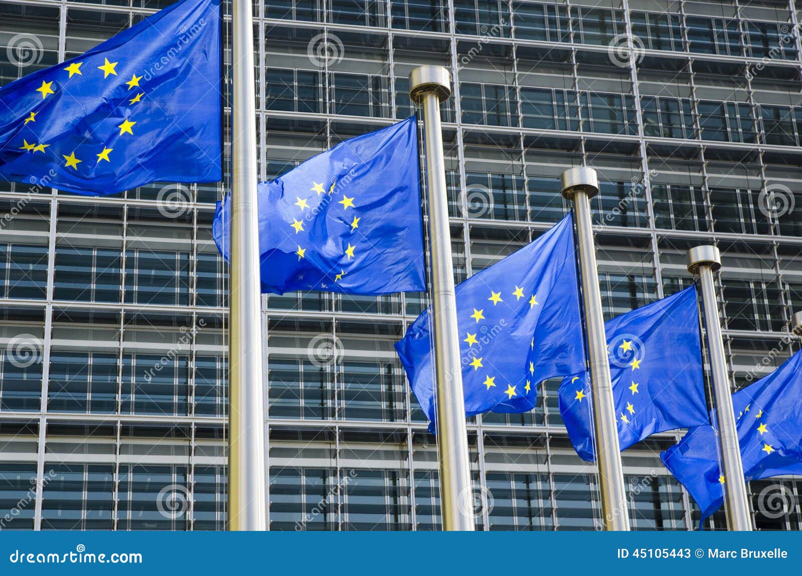 EU flags stock image. Image of europe, identity, banner - 45105443