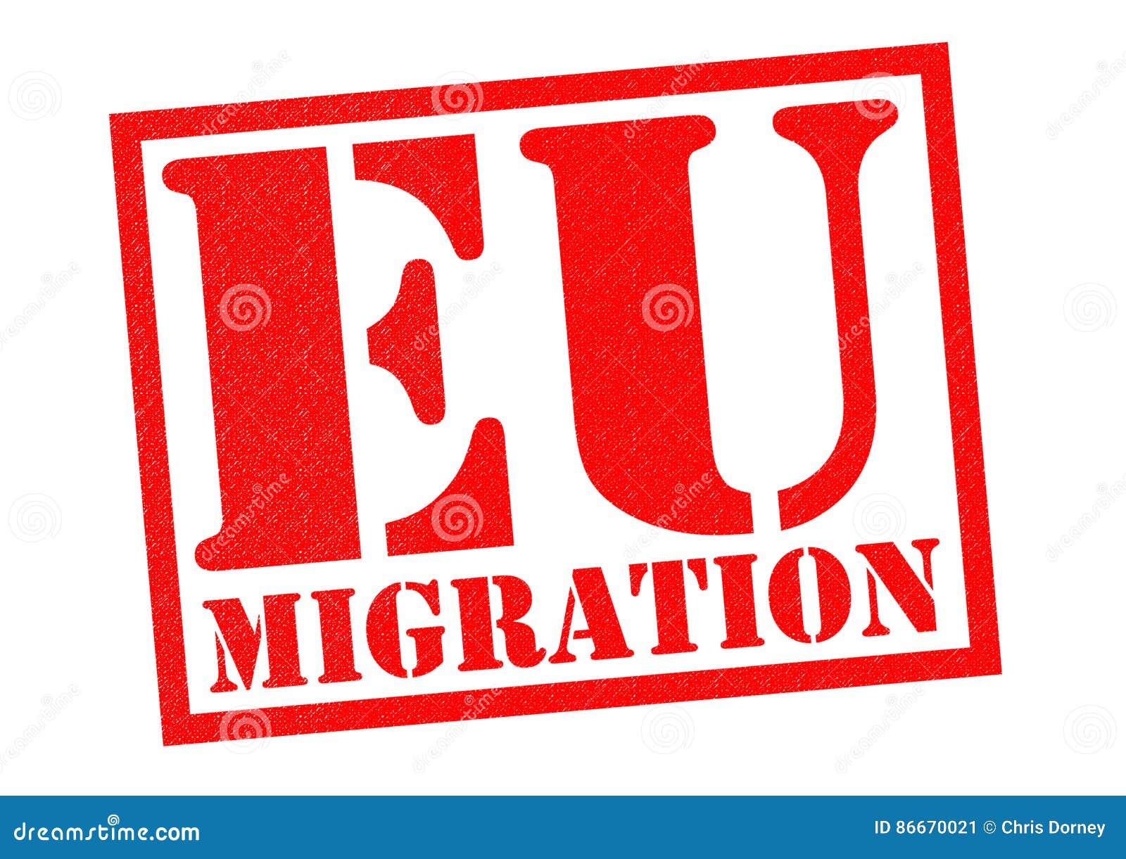 EU-MIGRATION stock abbildung. Illustration von einwanderung - 86670021