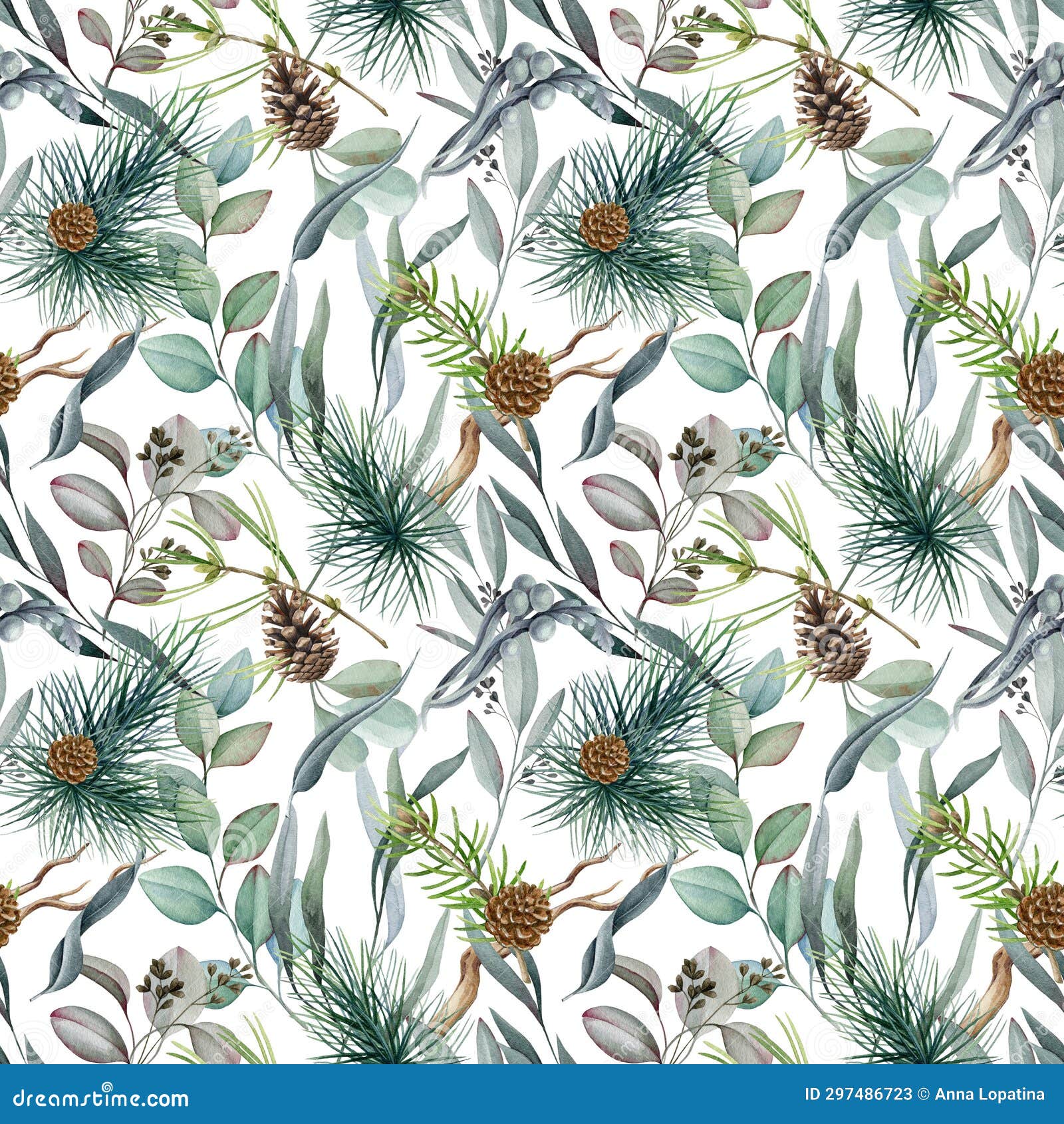 Conifer Pine Cone Set. Cones In Different Shapes And Textures. Themes ...