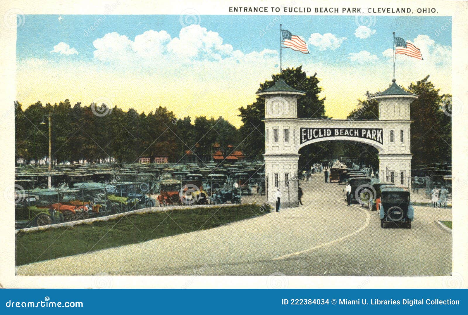 Euclid Beach Park Entrance Picture. Image: 222384034
