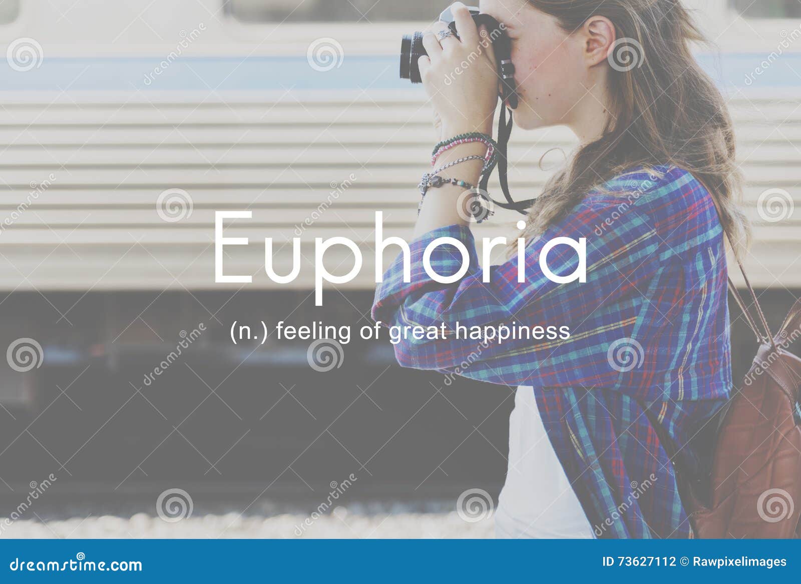 Euphoria Feeling Great Pleasure Happiness Concept Stock Photo - Image ...