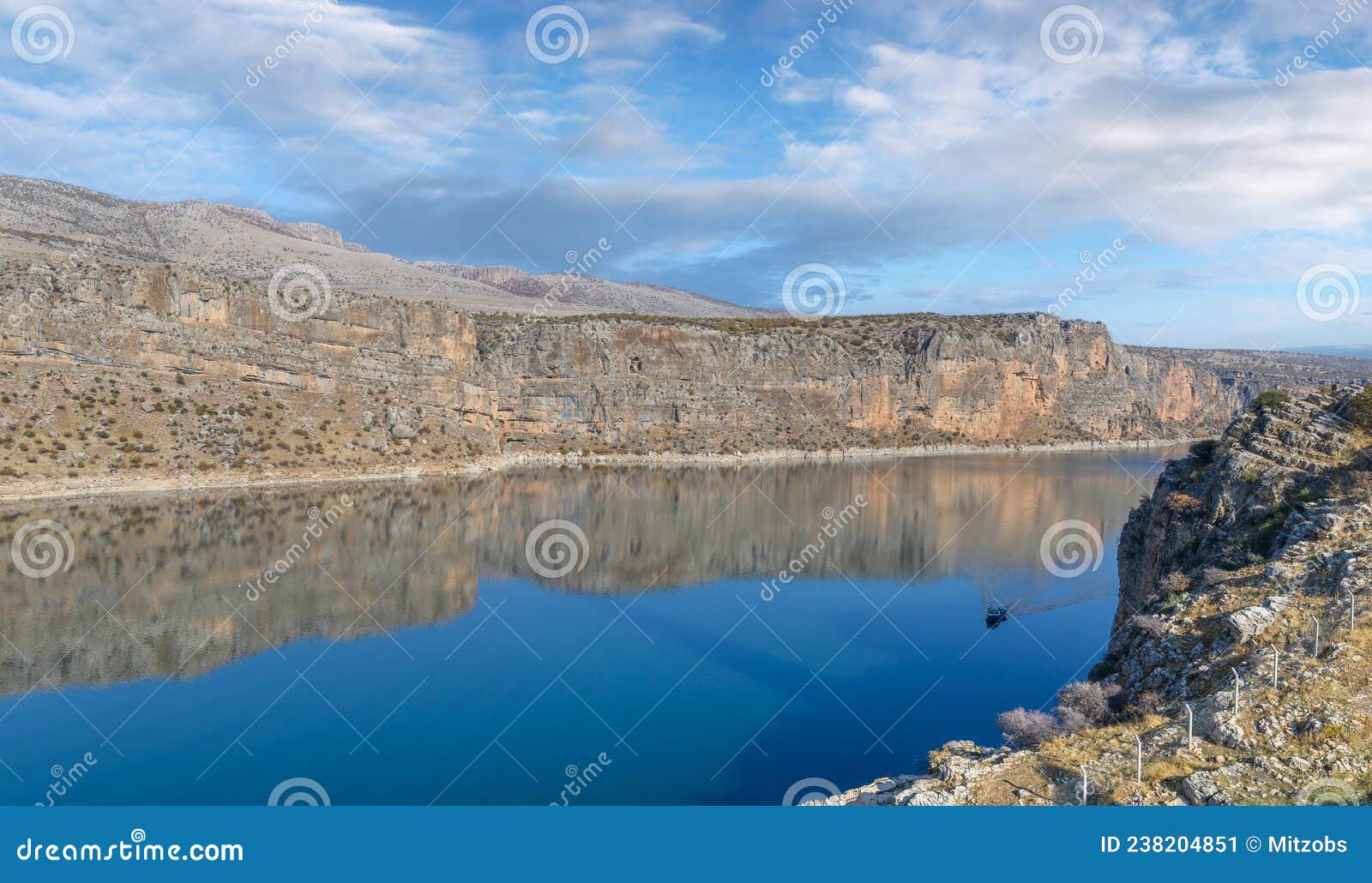 Pathway In Firat River Euphrates River Coastline Stock Photography ...