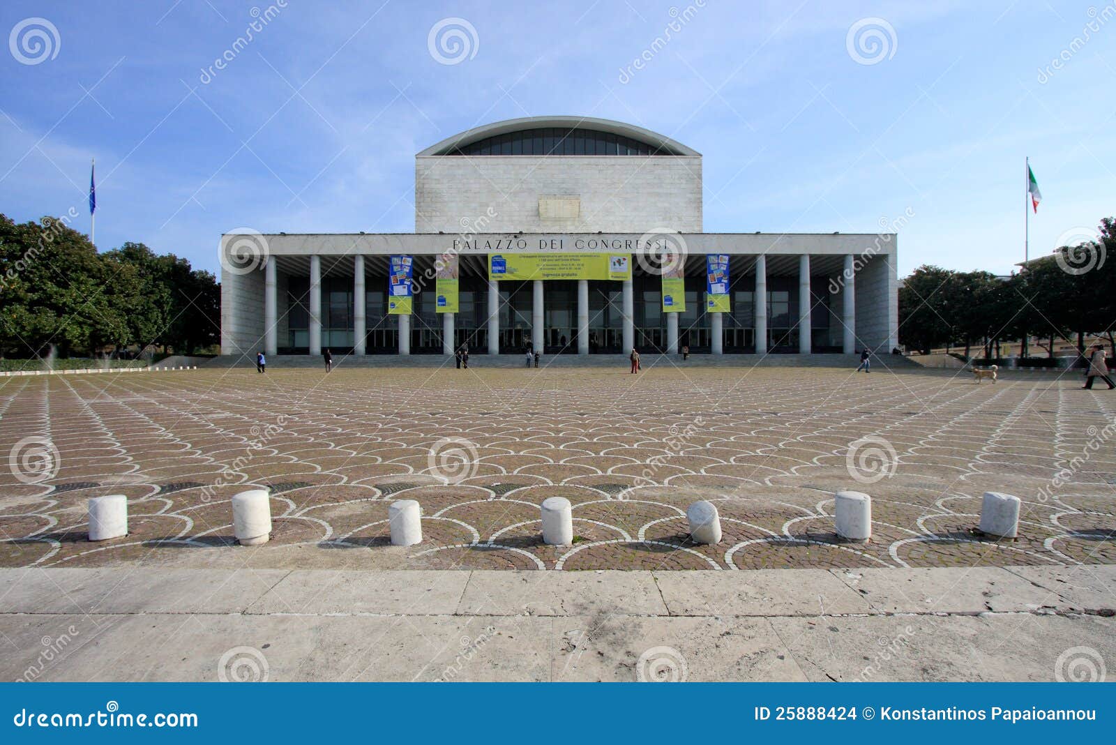 Eur in Rome editorial stock image. Image of rome, architectural - 25888424