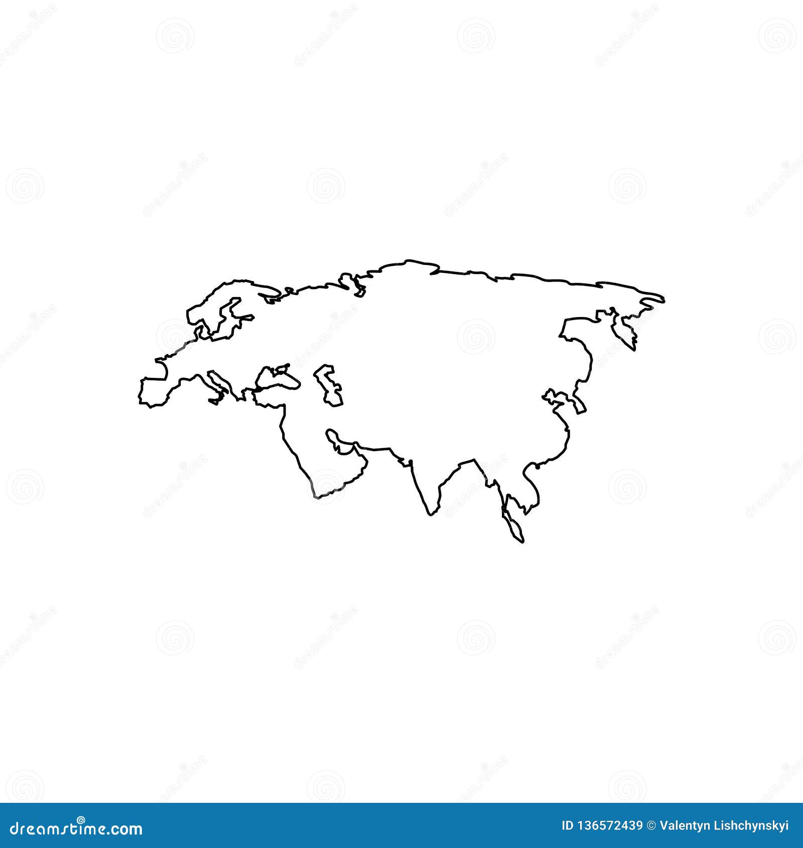 Eurasia Map. Flat Simple Black Design Stock Illustration - Illustration ... Eurasia Map. Flat Simple Black Design Stock Illustration - Illustration ...