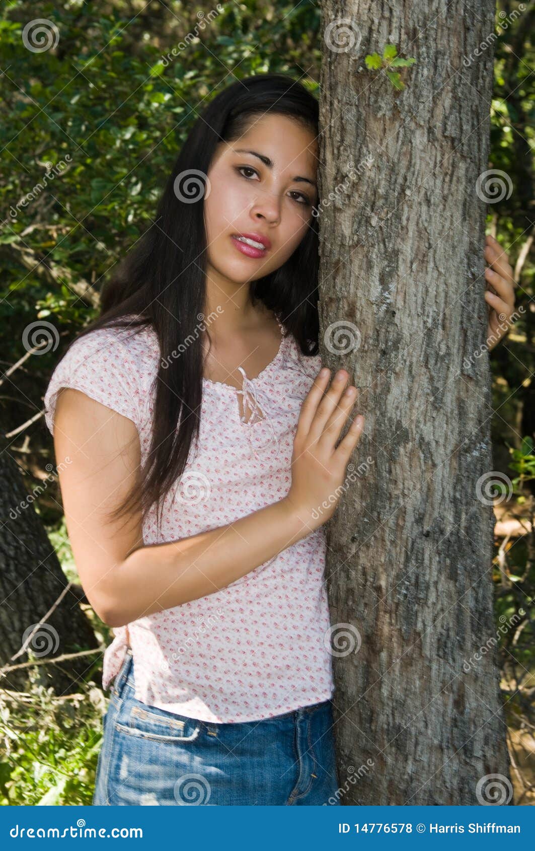 Eurasian stock photo. Image of blouse, brown, eurasian - 14776578
