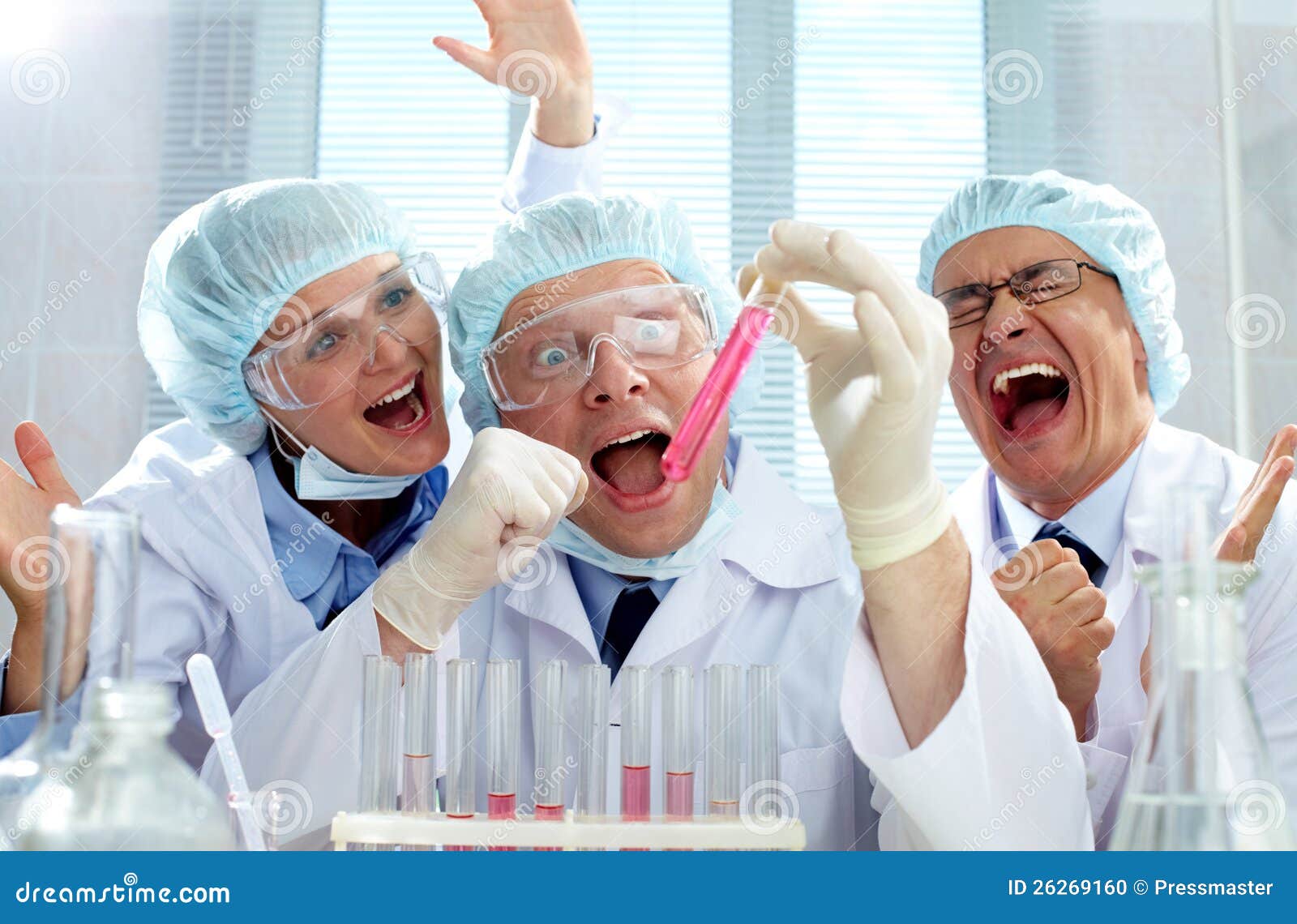 Eureka! stock photo. Image of caucasian, scientific, person - 26269160
