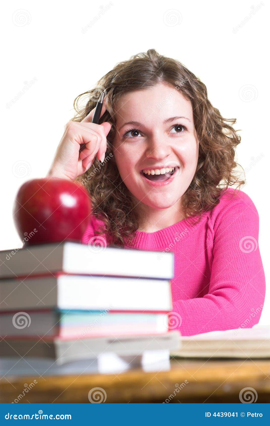 Eureka stock image. Image of cheerful, casual, astonished - 4439041