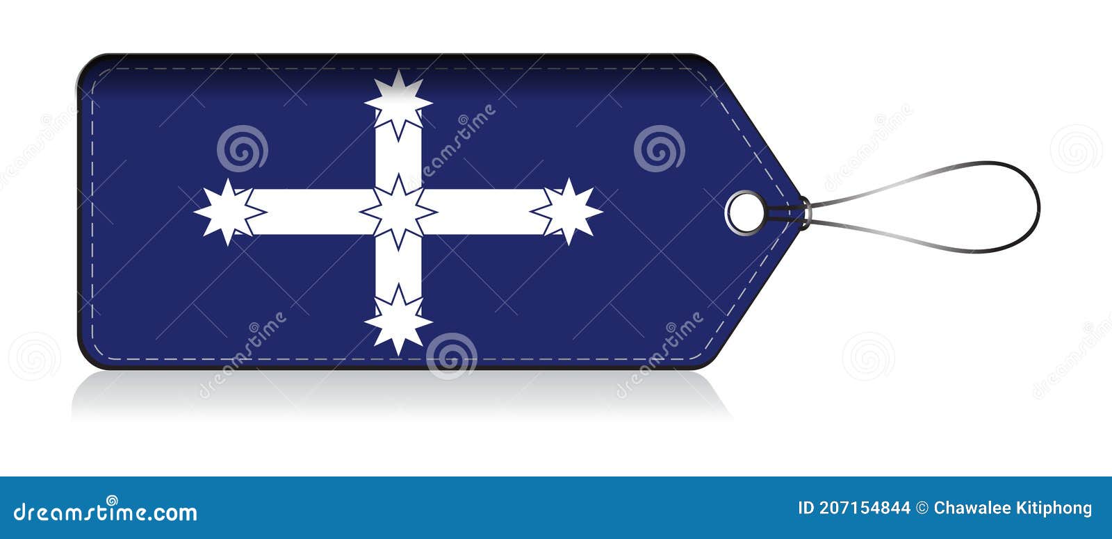 Eureka Flag Label, Eureka Prize Tag Stock Vector - Illustration of ...