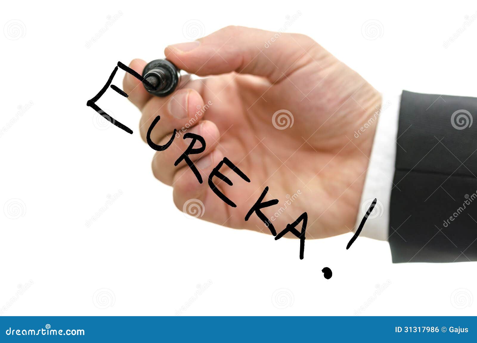 Eureka! stock photo. Image of discovery, innovation, inspiration - 31317986