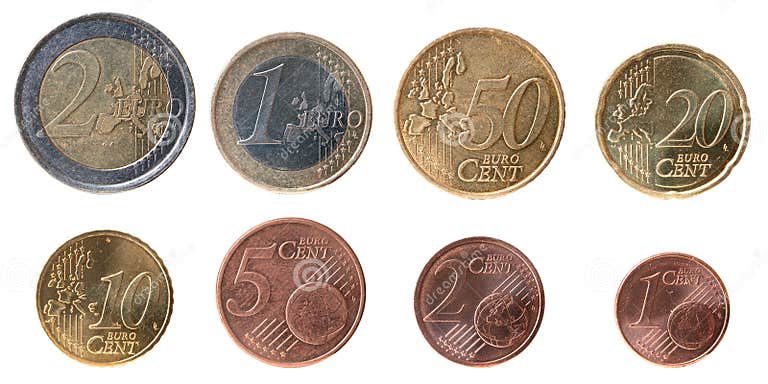Euro stock photo. Image of coins, close, economy, finance - 10381626