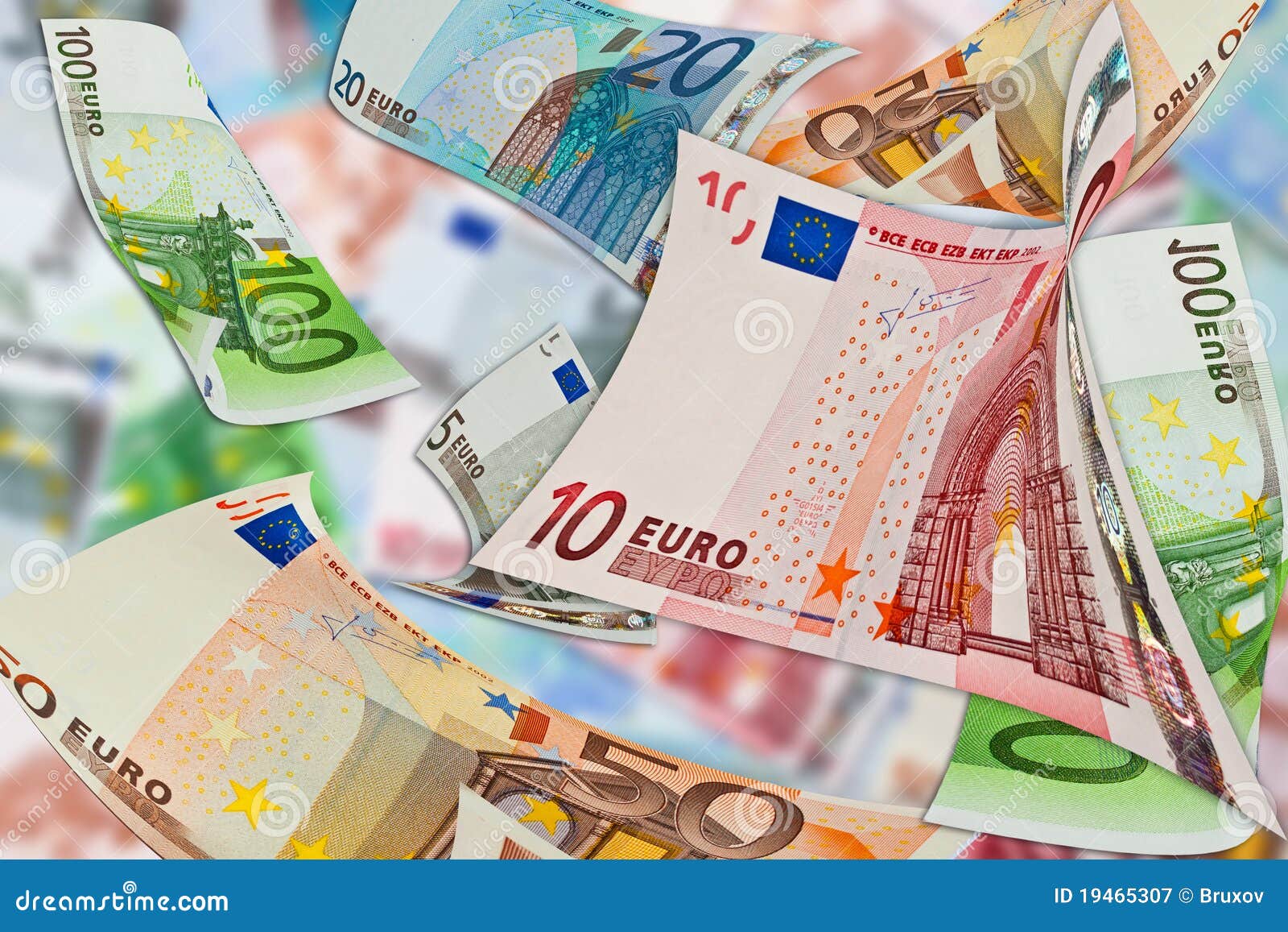 Euro stock illustration. Illustration of count, graph - 19465307