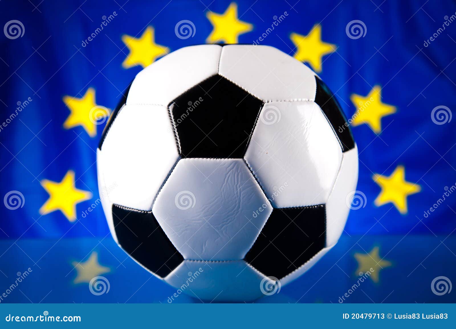 Euro 2012 soccer ball stock image. Image of white, games - 20479713