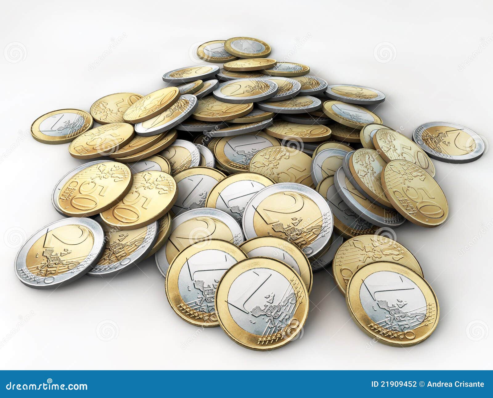 Euro stock illustration. Illustration of object, face - 21909452