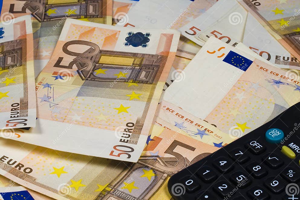 Euro stock image. Image of payment, bills, euro, business - 4924511