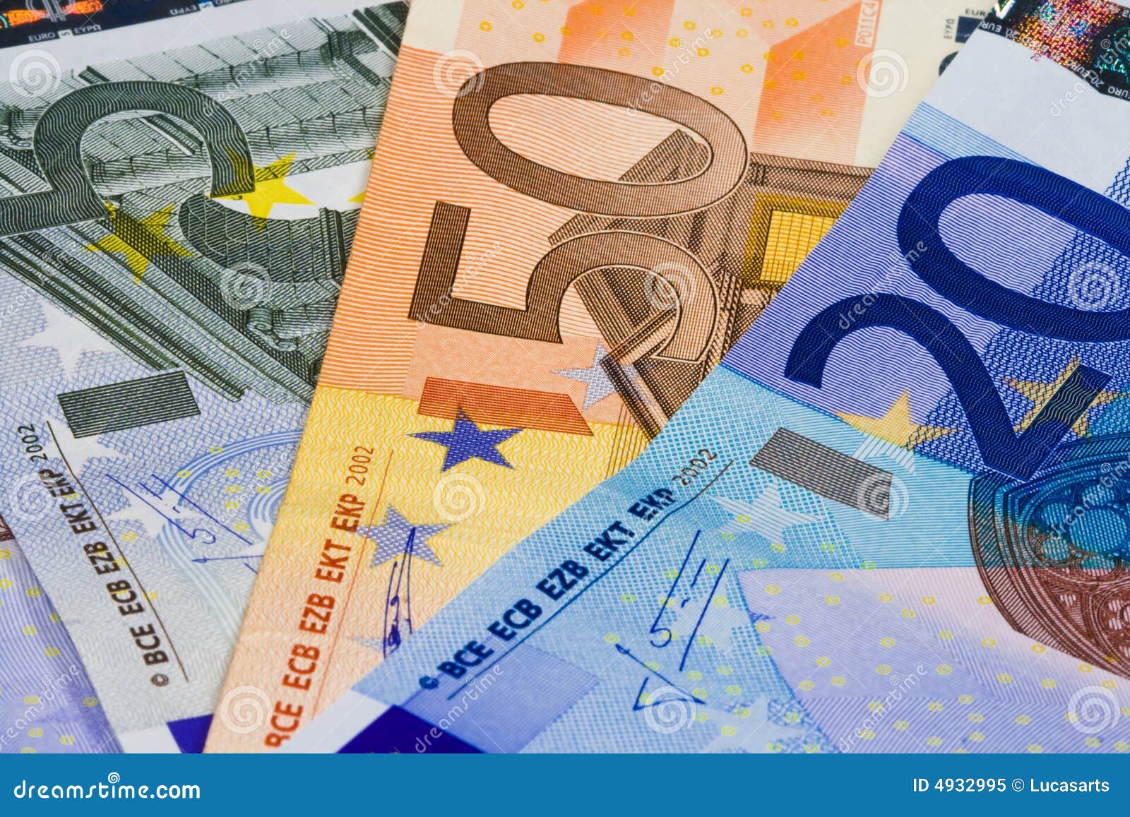 Euro stock image. Image of payment, crumpled, finace, money - 4932995