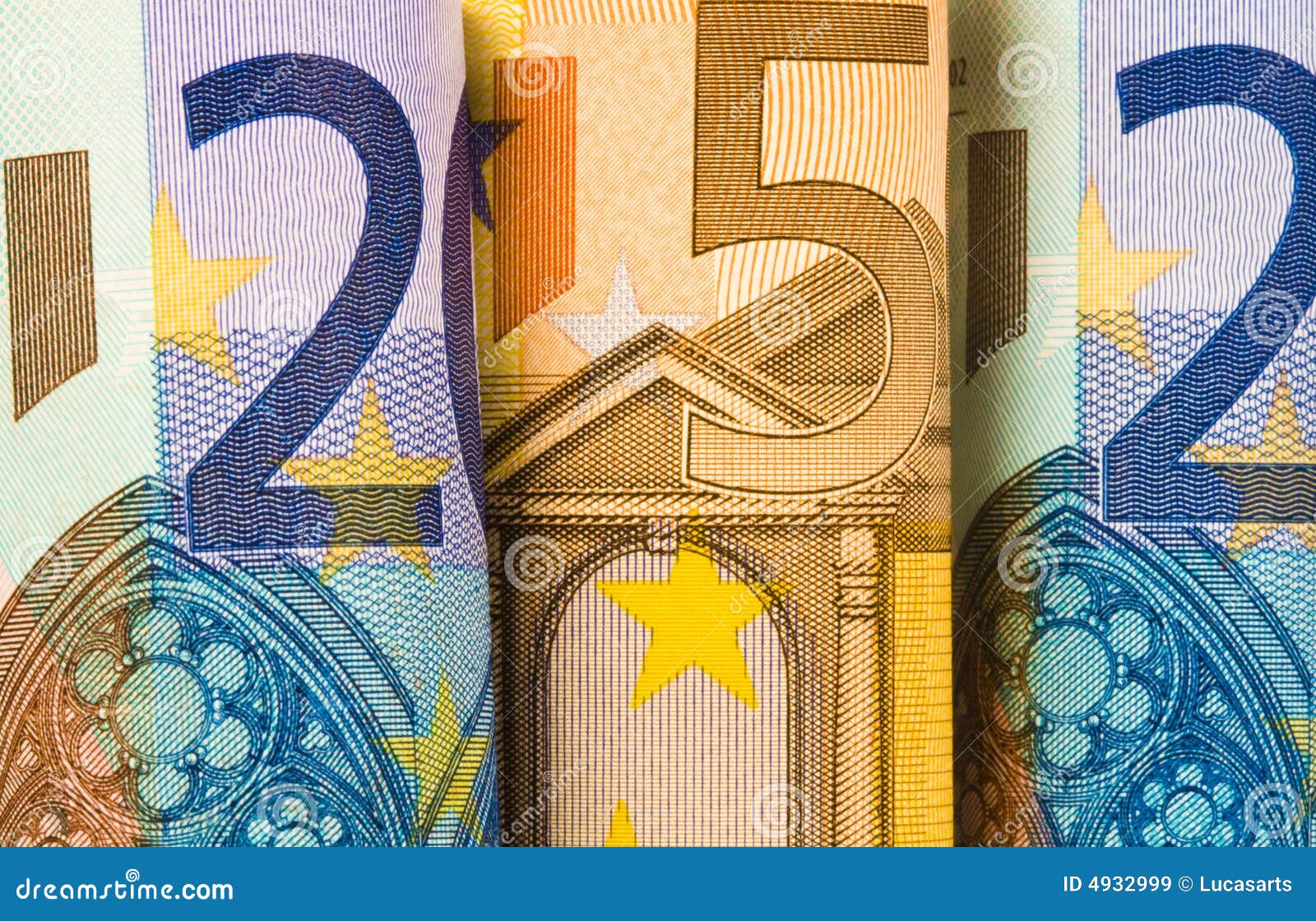 Euro stock image. Image of crumpled, bank, money, business - 4932999