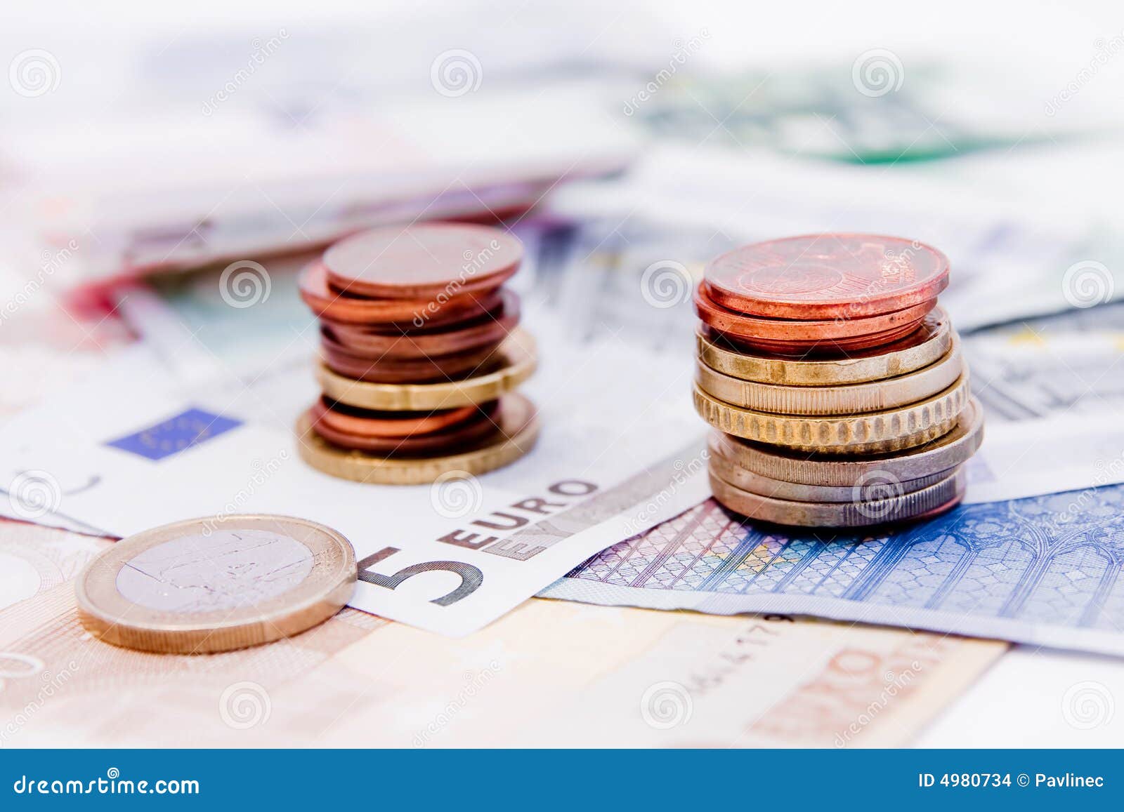 Euro stock photo. Image of isolated, austria, fifty, business - 4980734