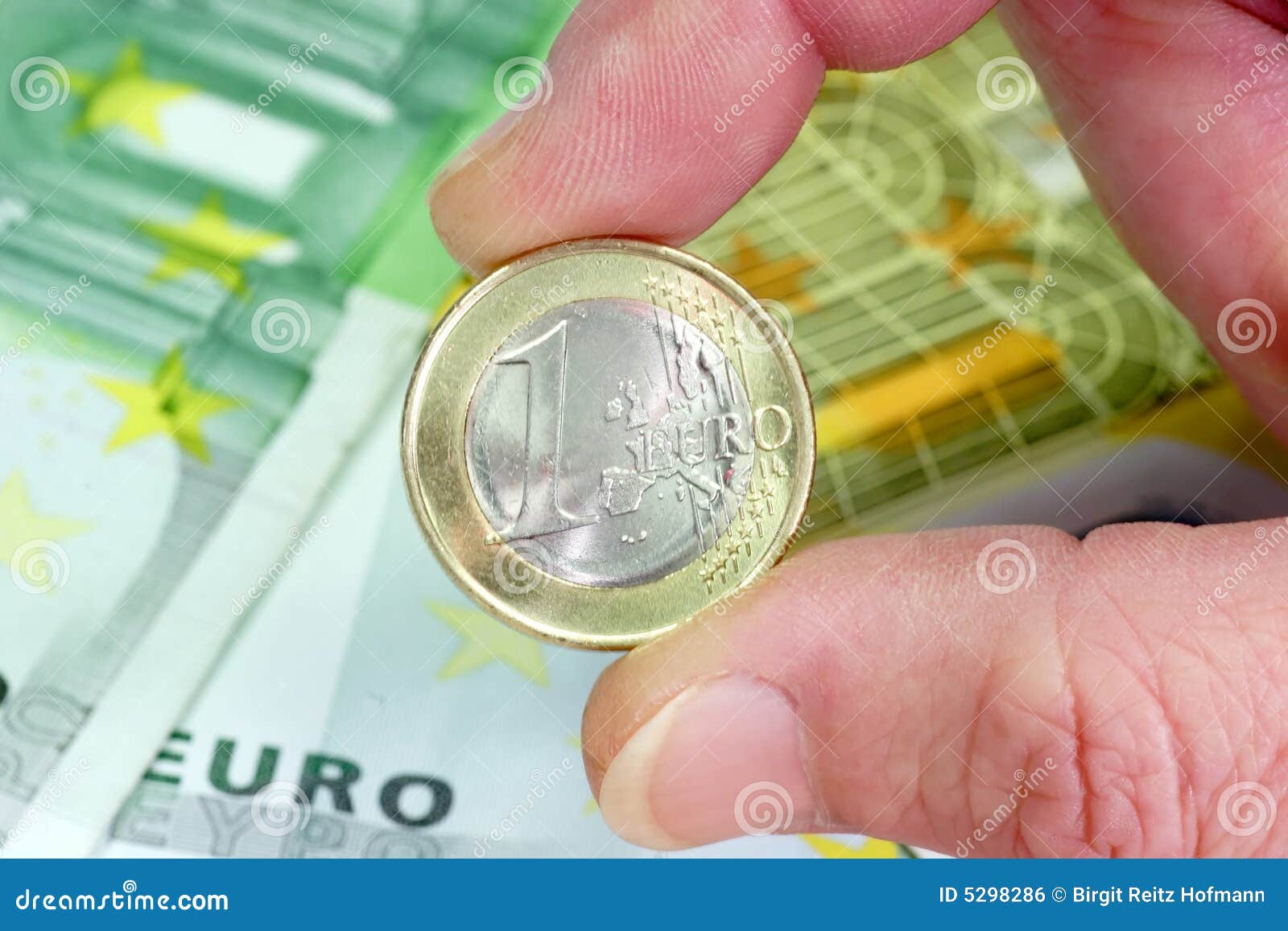 Euro photo stock. Image of finances, marché, cent, argent - 5298286