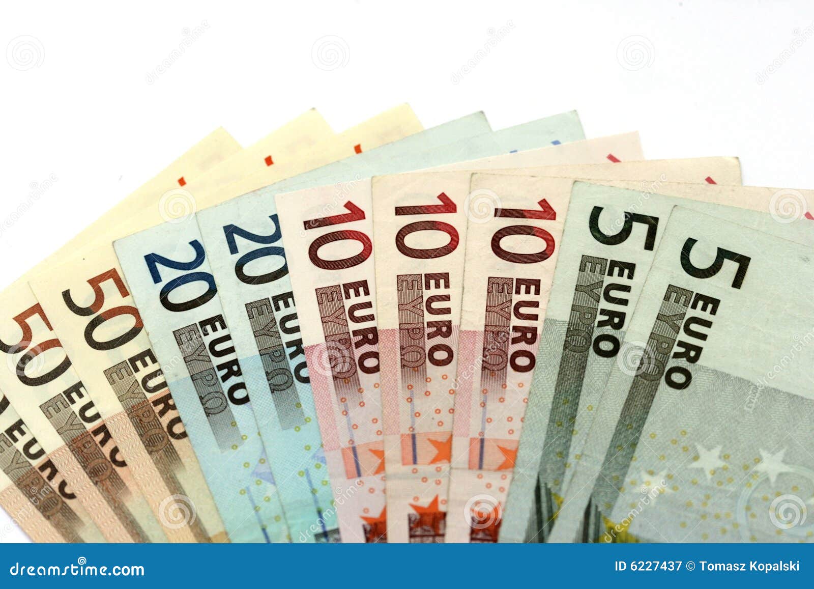 Euro immagine stock. Immagine di banca, mucchio, banconota - 6227437