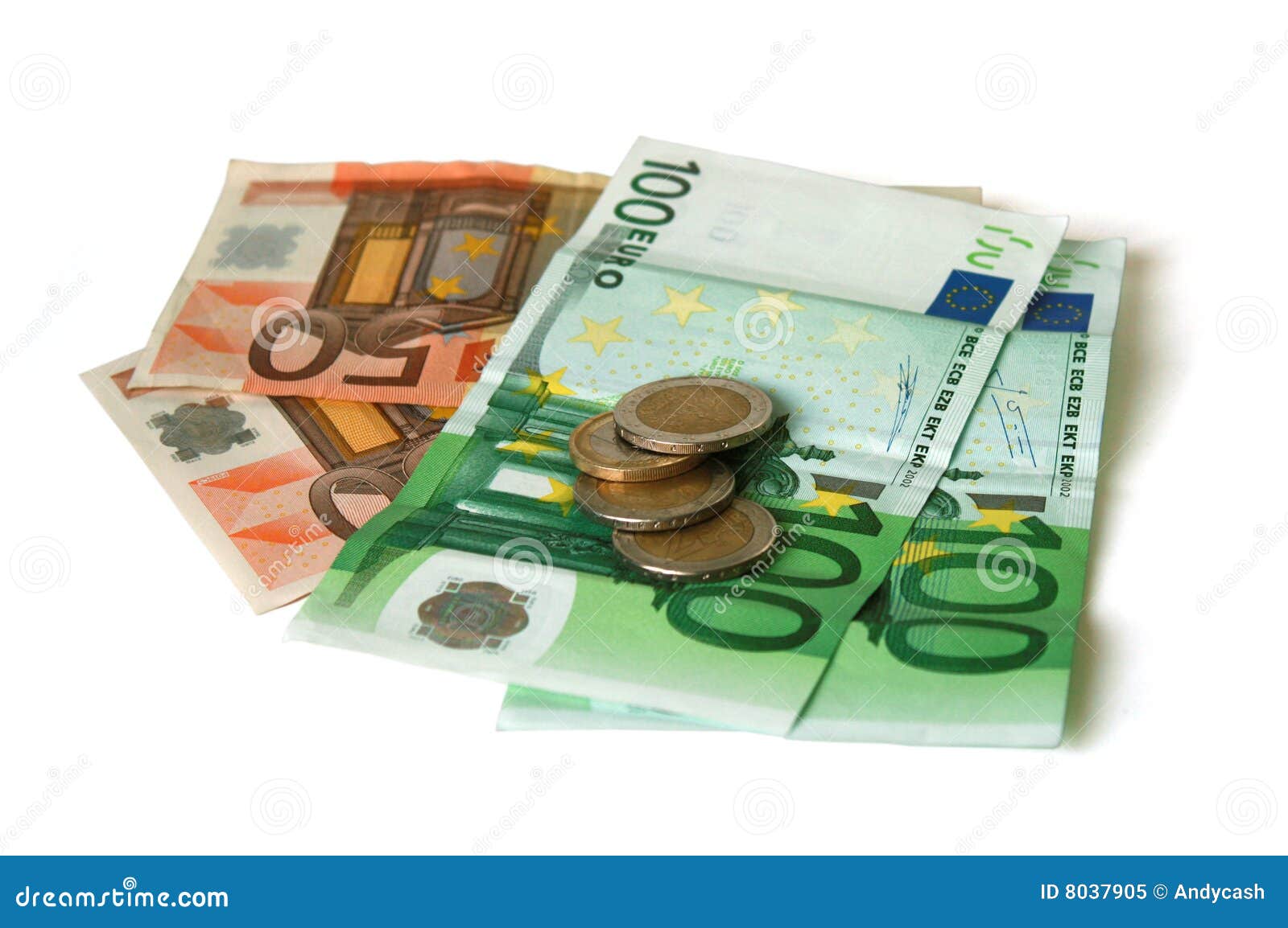 Euro stock image. Image of fifty, investment, finance - 8037905