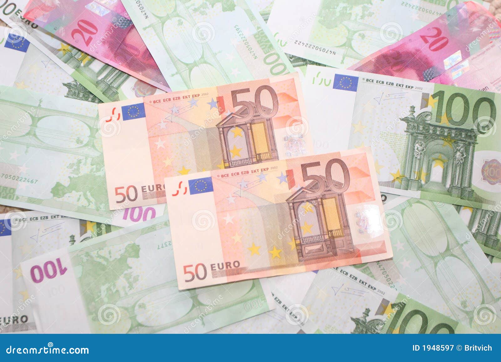 Euro For Background Picture. Image: 1948597