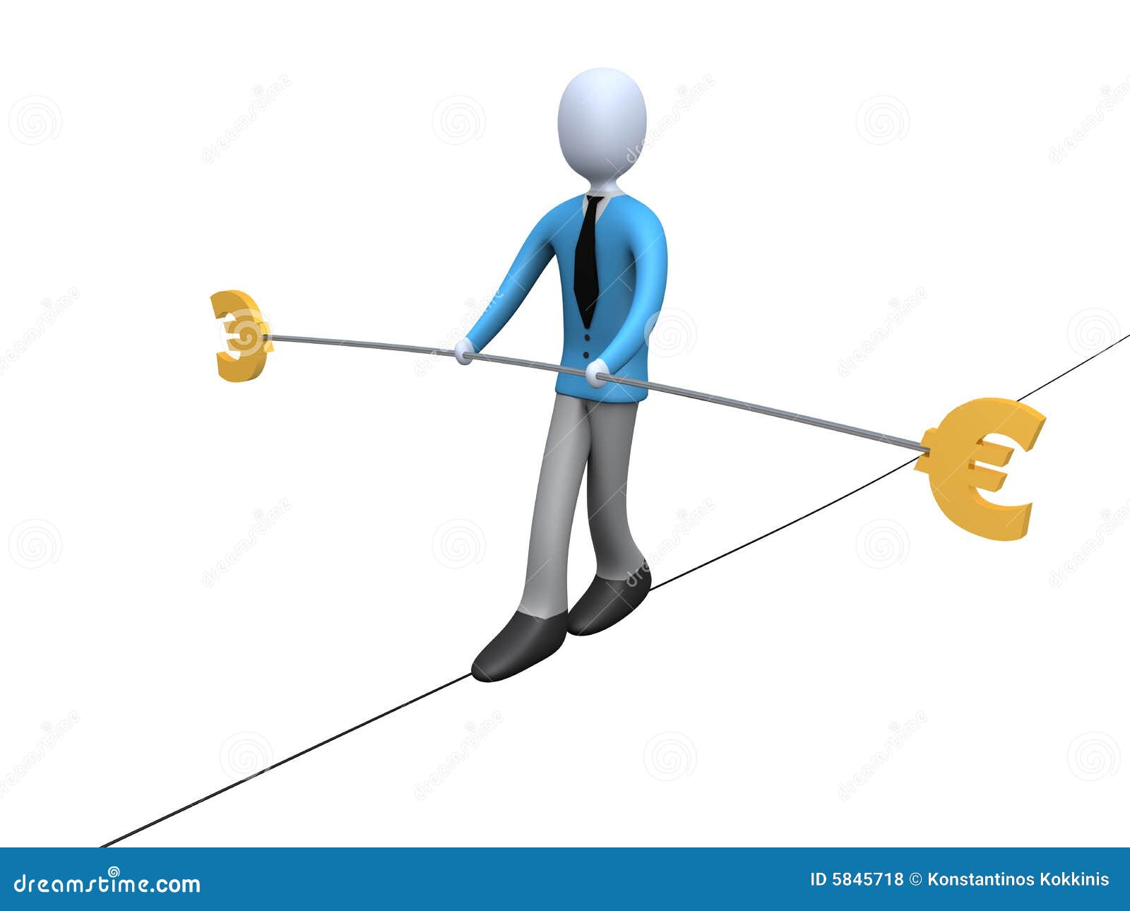 Euro Balance stock illustration. Illustration of euro - 5845718