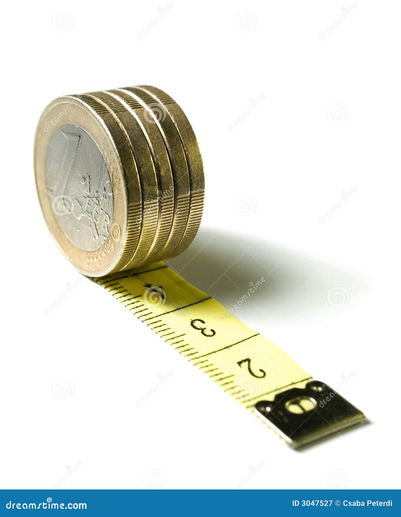 Euro bande d'isolement image stock. Image du prix, achat - 3047527