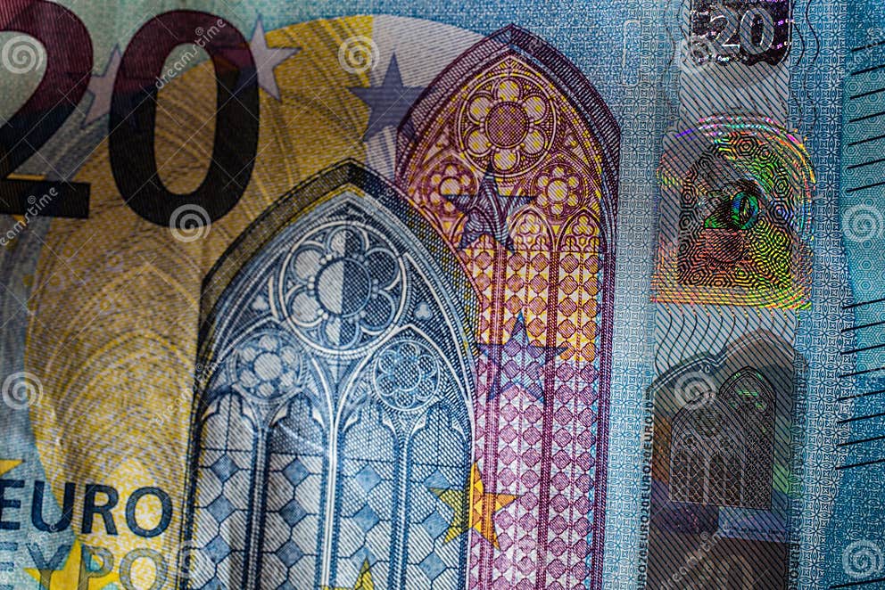 Euro bank note stock photo. Image of shops, finance - 191663564