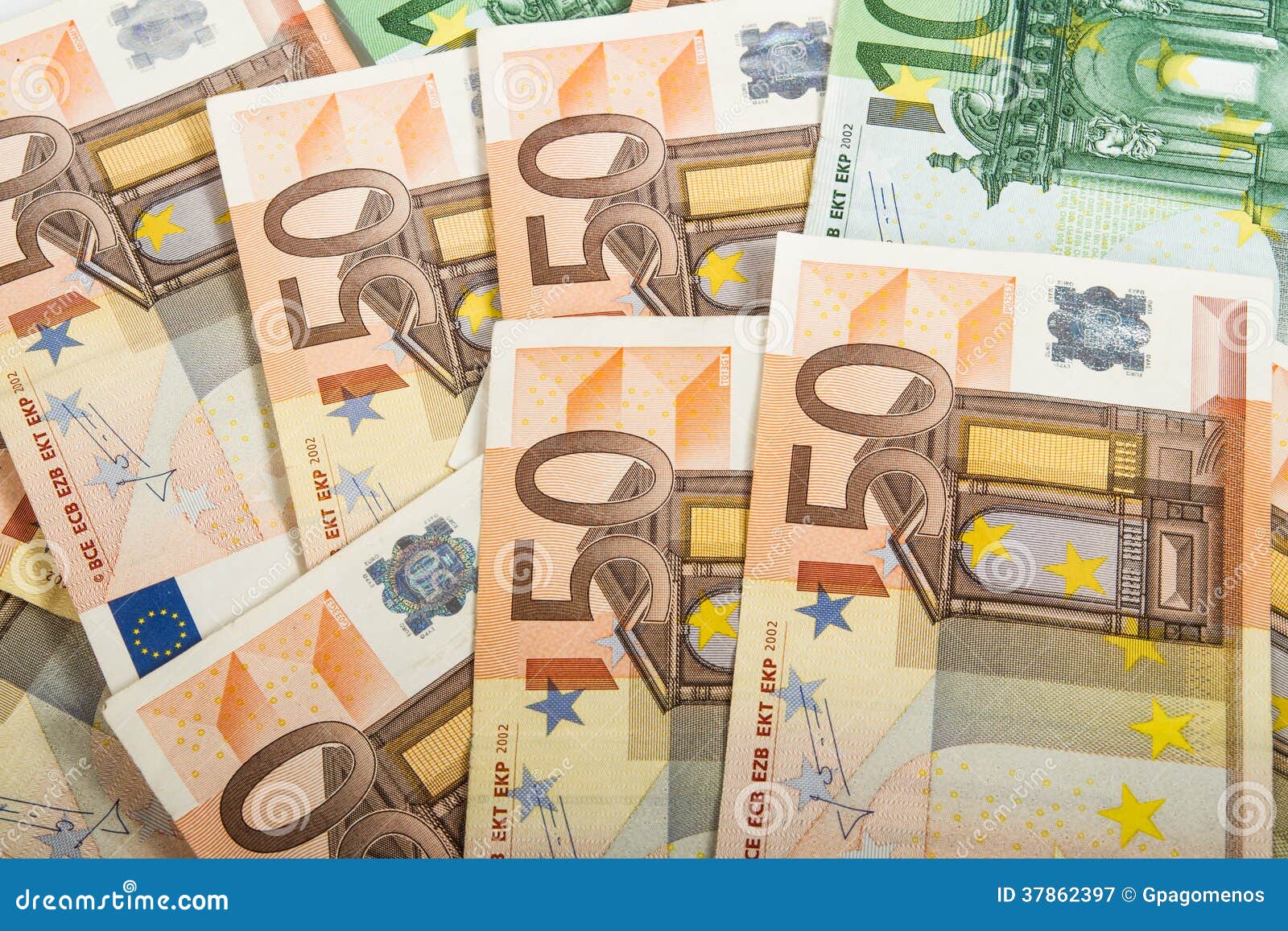 EURO bank notes stock image. Image of bill, credit, economy - 37862397