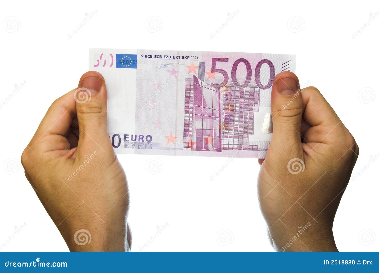 Euro bankbiljet 500 stock foto. Image of financiën, geld - 2518880