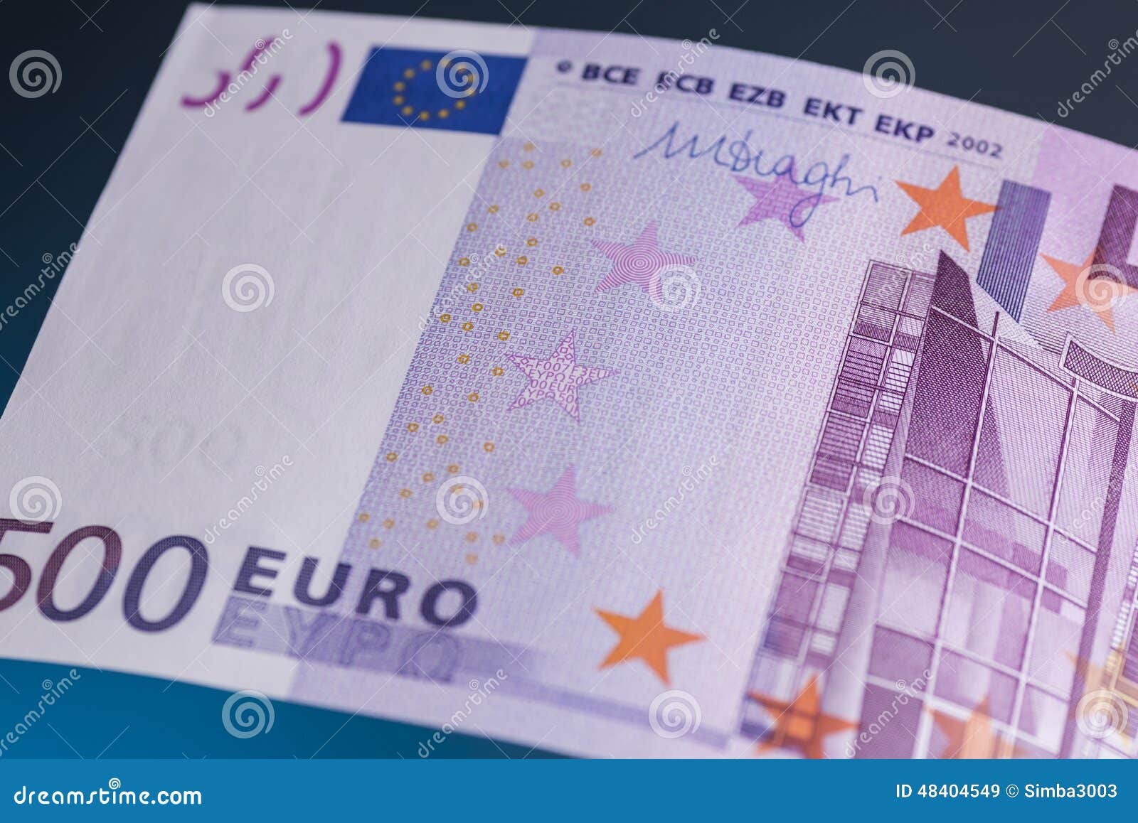 Euro banknote 500 stock image. Image of banking, currency - 48404549