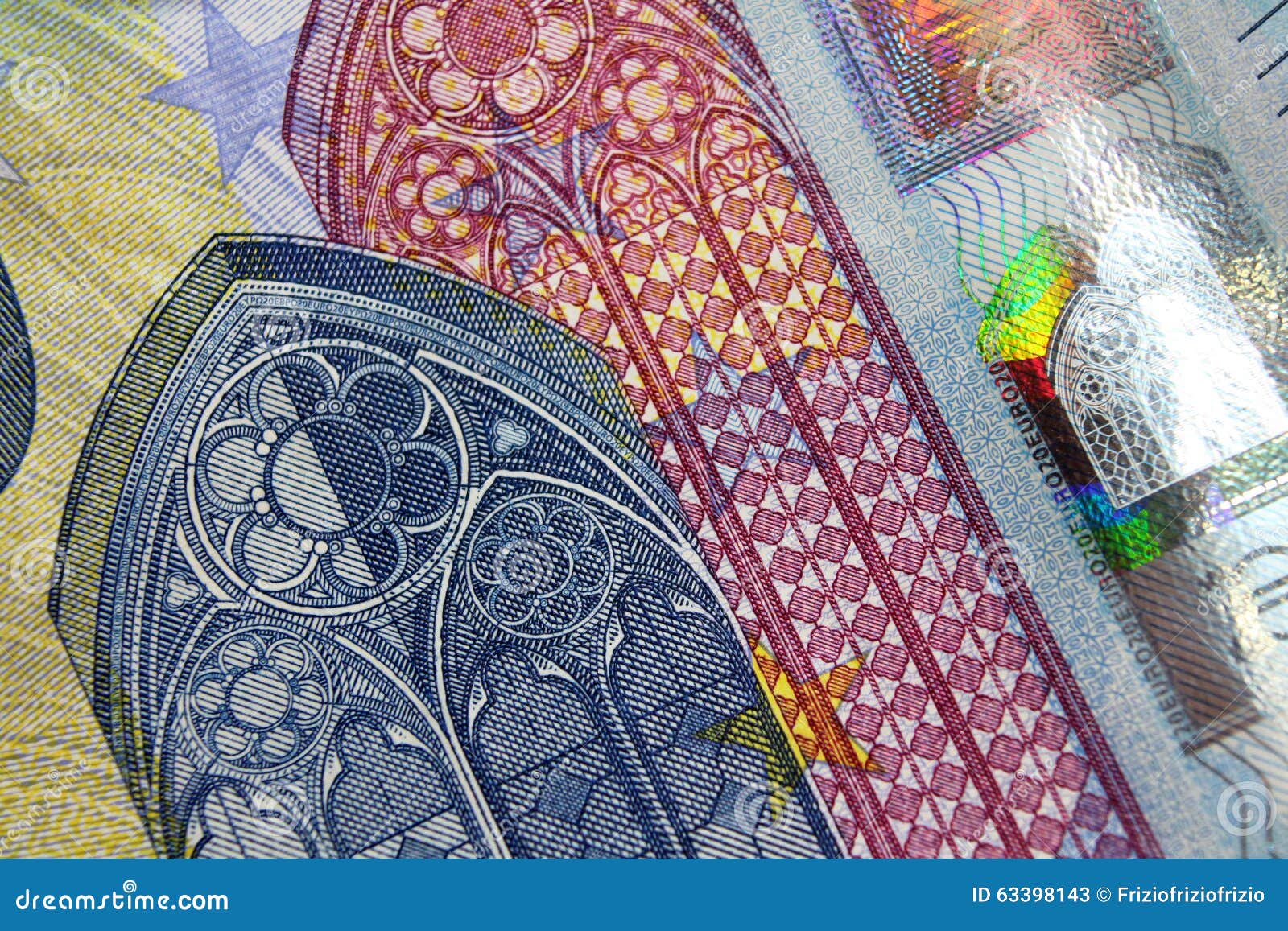 20 Euro Banknote New Design Stock Image - Image of european, borders ...