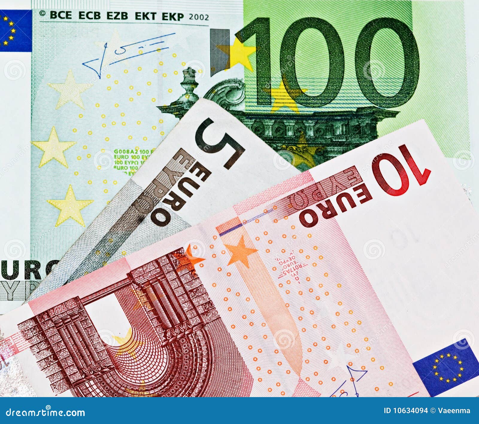 Euro banknotes stock photo. Image of banknote, euro, economy - 10634094