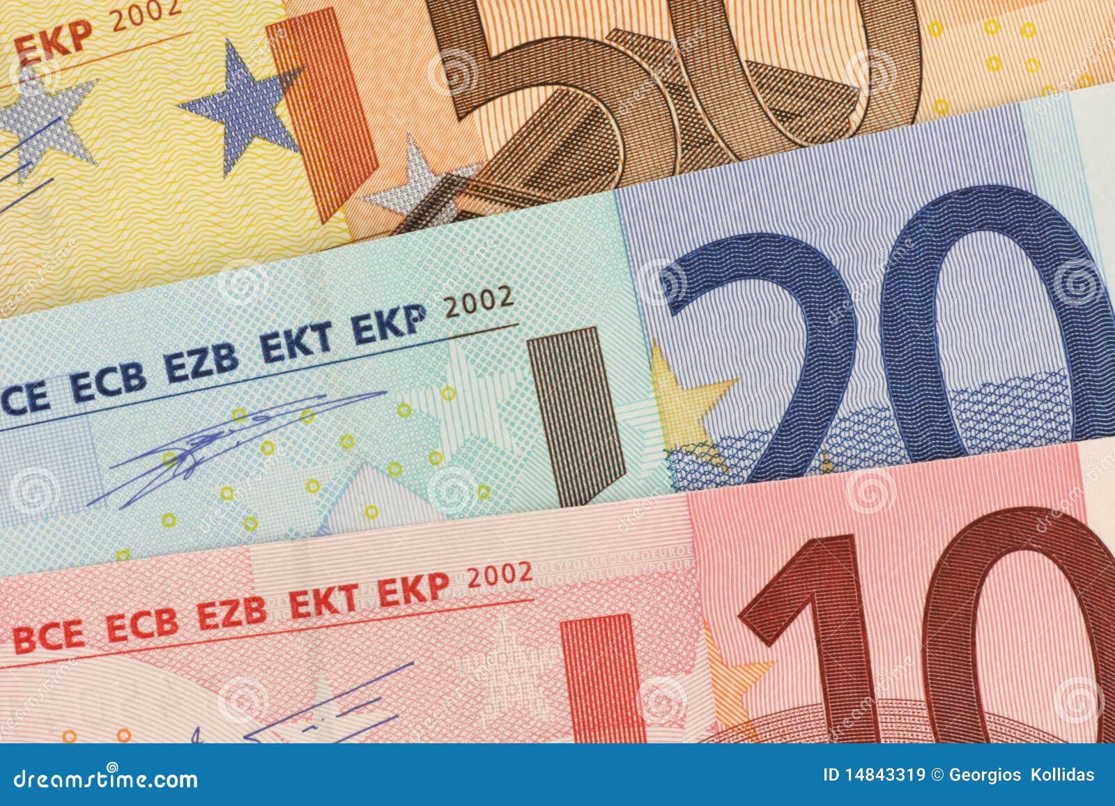 Euro banknotes stock image. Image of finance, business - 14843319