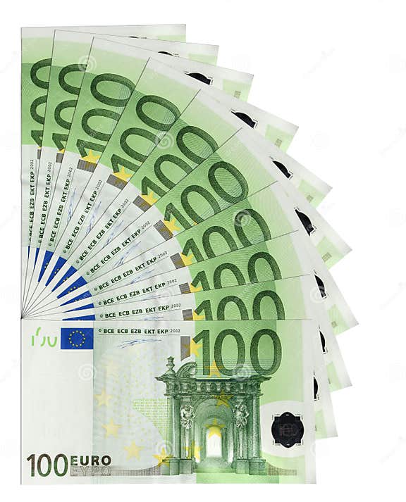 Euro banknotes stock illustration. Illustration of revenue - 5029339