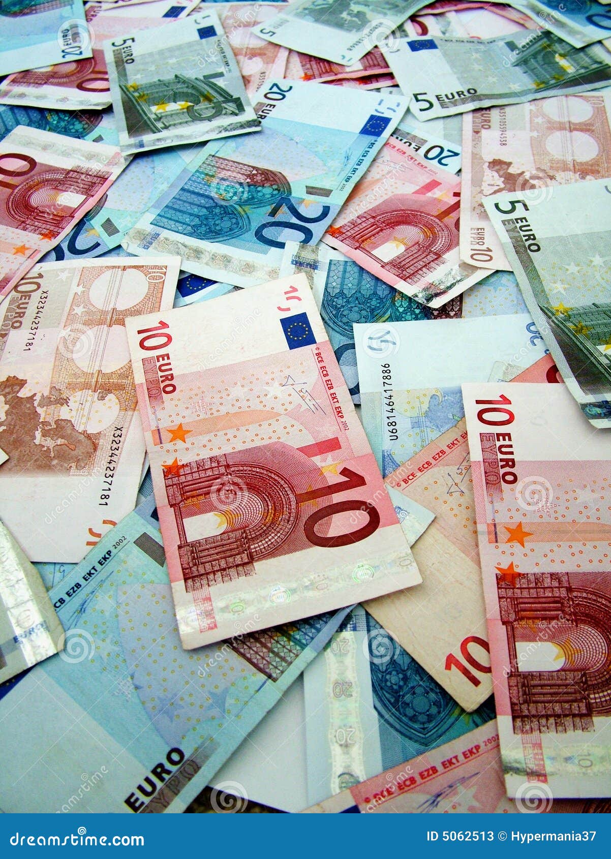 Euro banknotes stock image. Image of money, europe, euro - 5062513