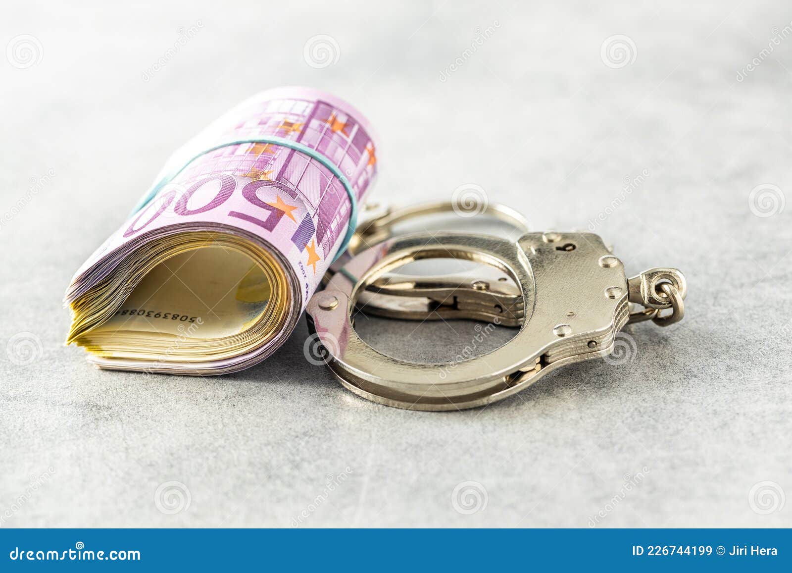 Euro Banknotes and Handcuffs Stock Image - Image of europe, illegal ...